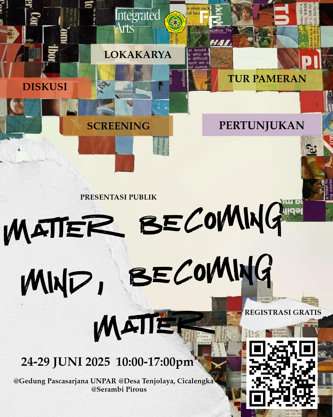PRESENTASI PUBLIK – INTEGRATED ARTS | Fakultas Filsafat
